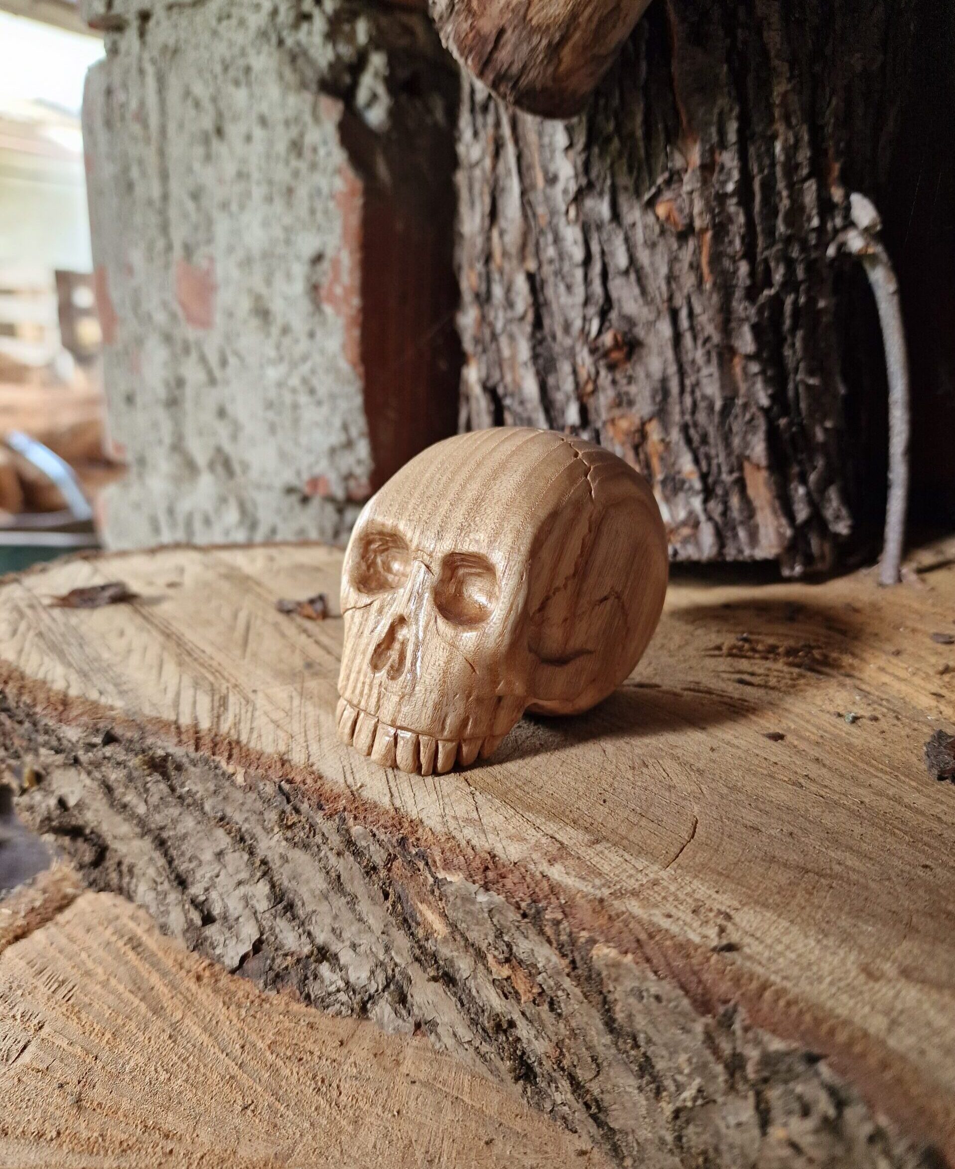 Wooden Skulls, carvings and my art | VP Wood Art